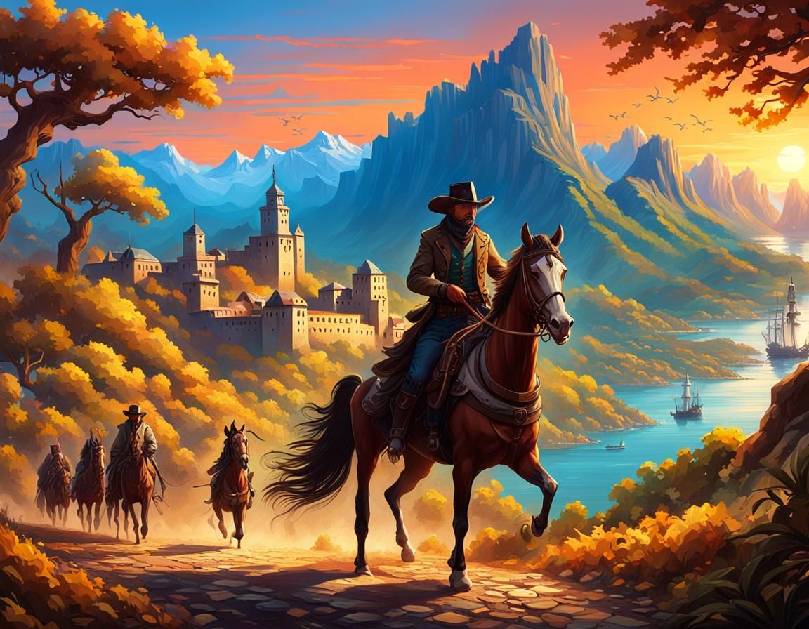 Rider - AI Generated Artwork - NightCafe Creator