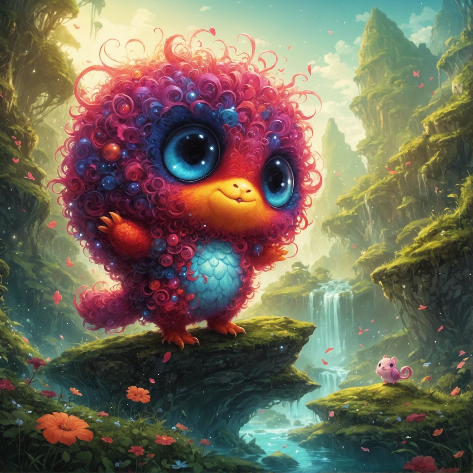 Whimsical Creature - AI Generated Artwork - NightCafe Creator