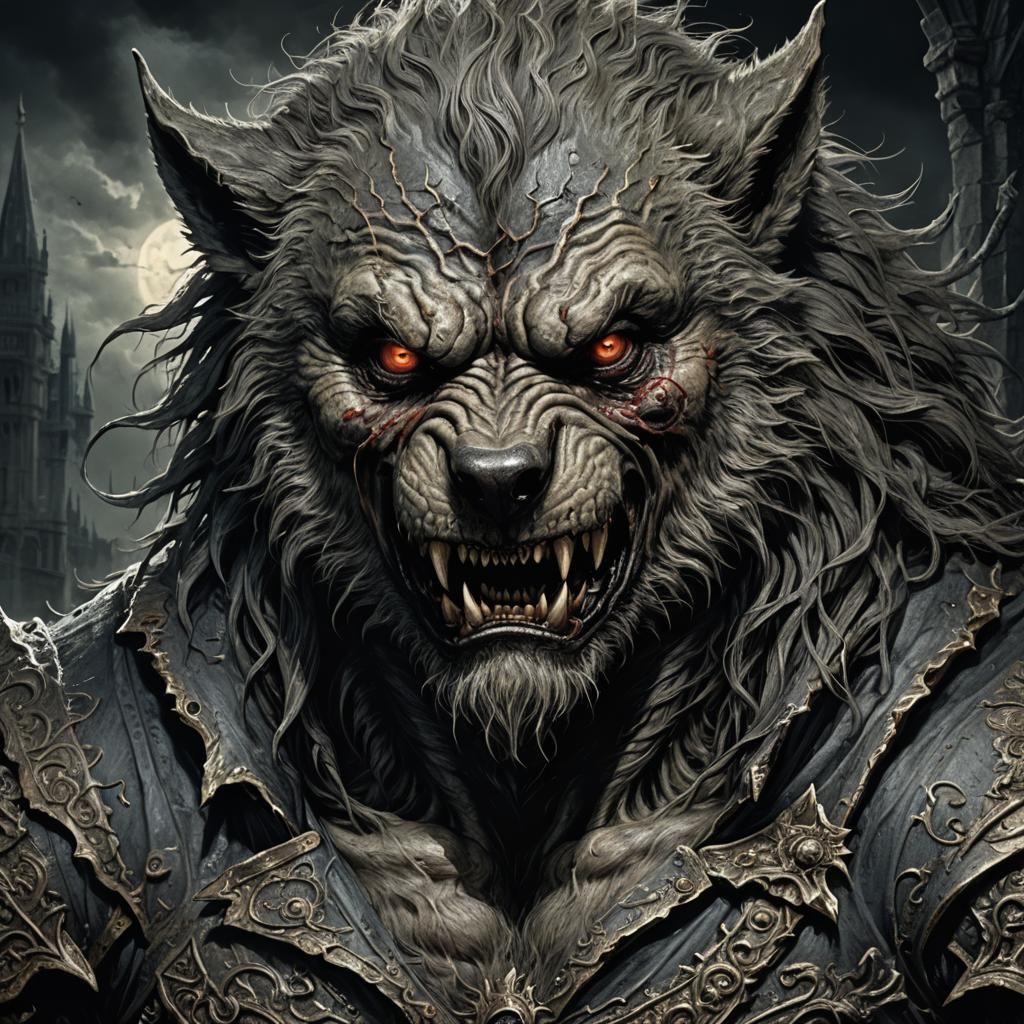 Elder Werewolf - AI Generated Artwork - NightCafe Creator