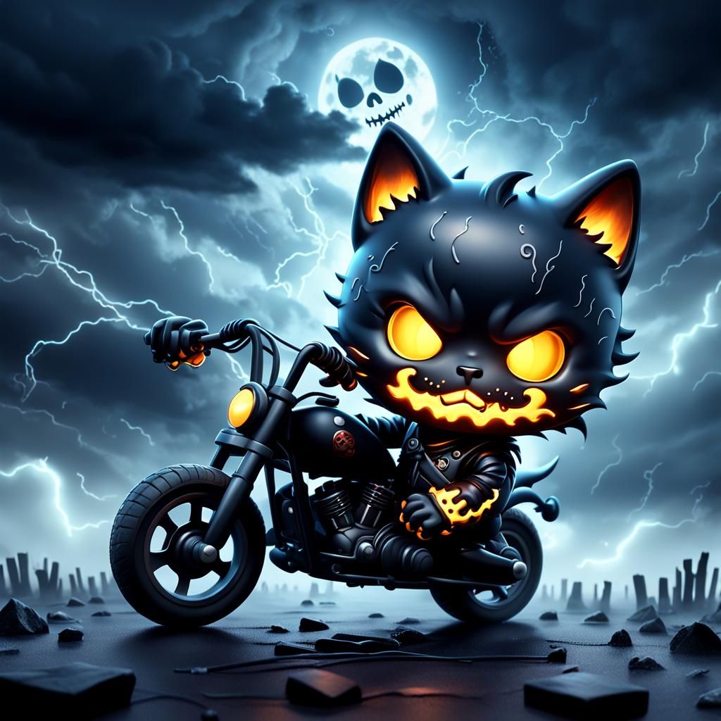 Ghost Paws - AI Generated Artwork - NightCafe Creator