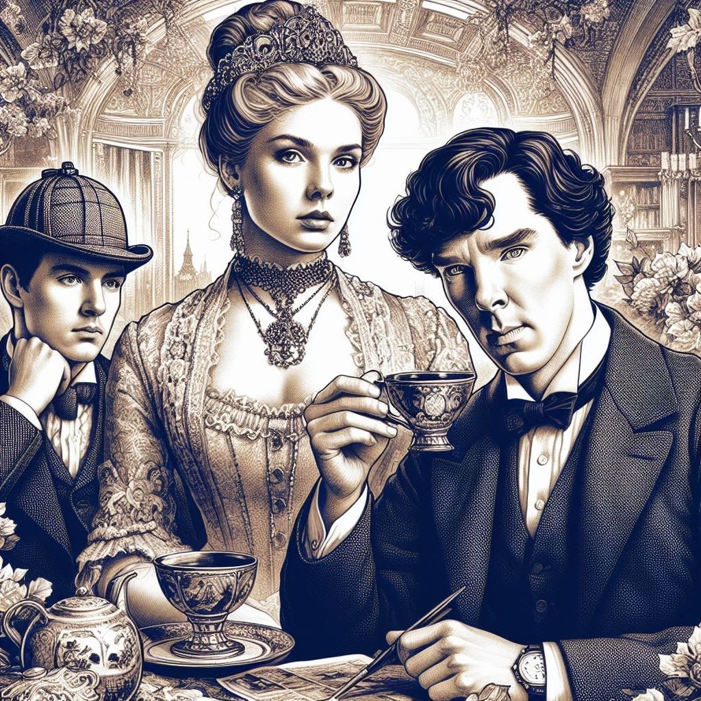 Benedict as Sherlock - AI Generated Artwork - NightCafe Creator
