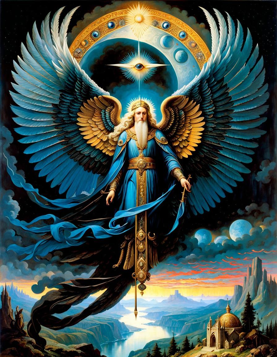 "Seraphim Elemiah" - AI Generated Artwork - NightCafe Creator