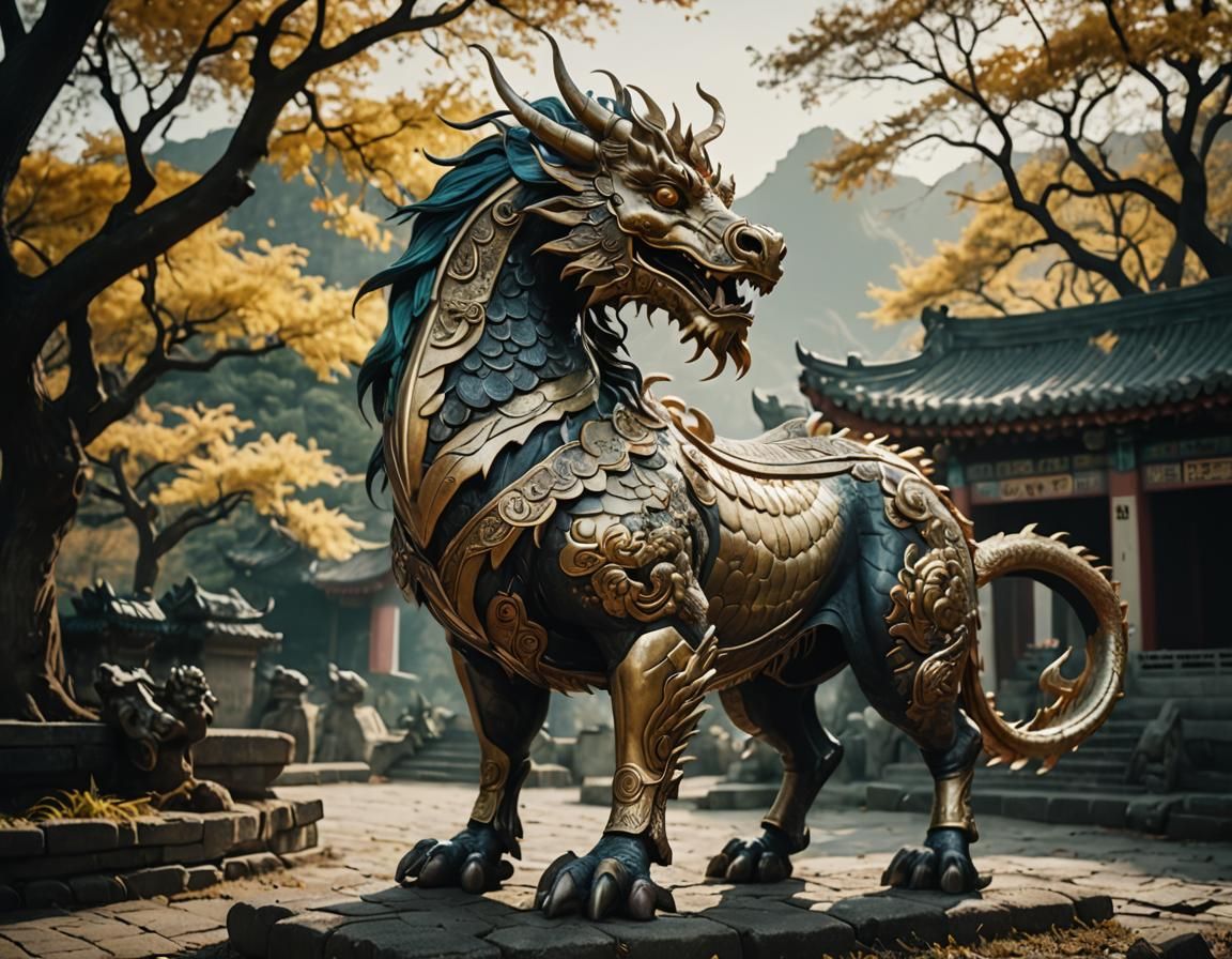 The Qilin - AI Generated Artwork - NightCafe Creator