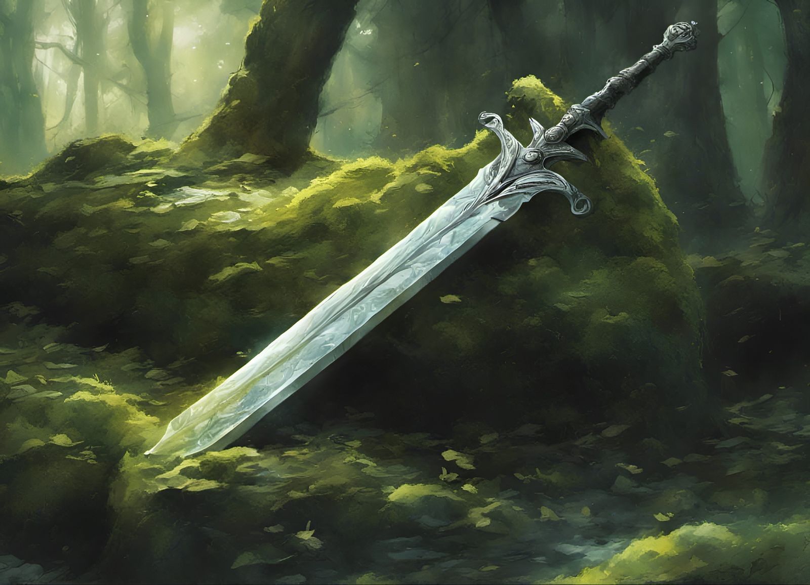 Magical Sword - AI Generated Artwork - NightCafe Creator