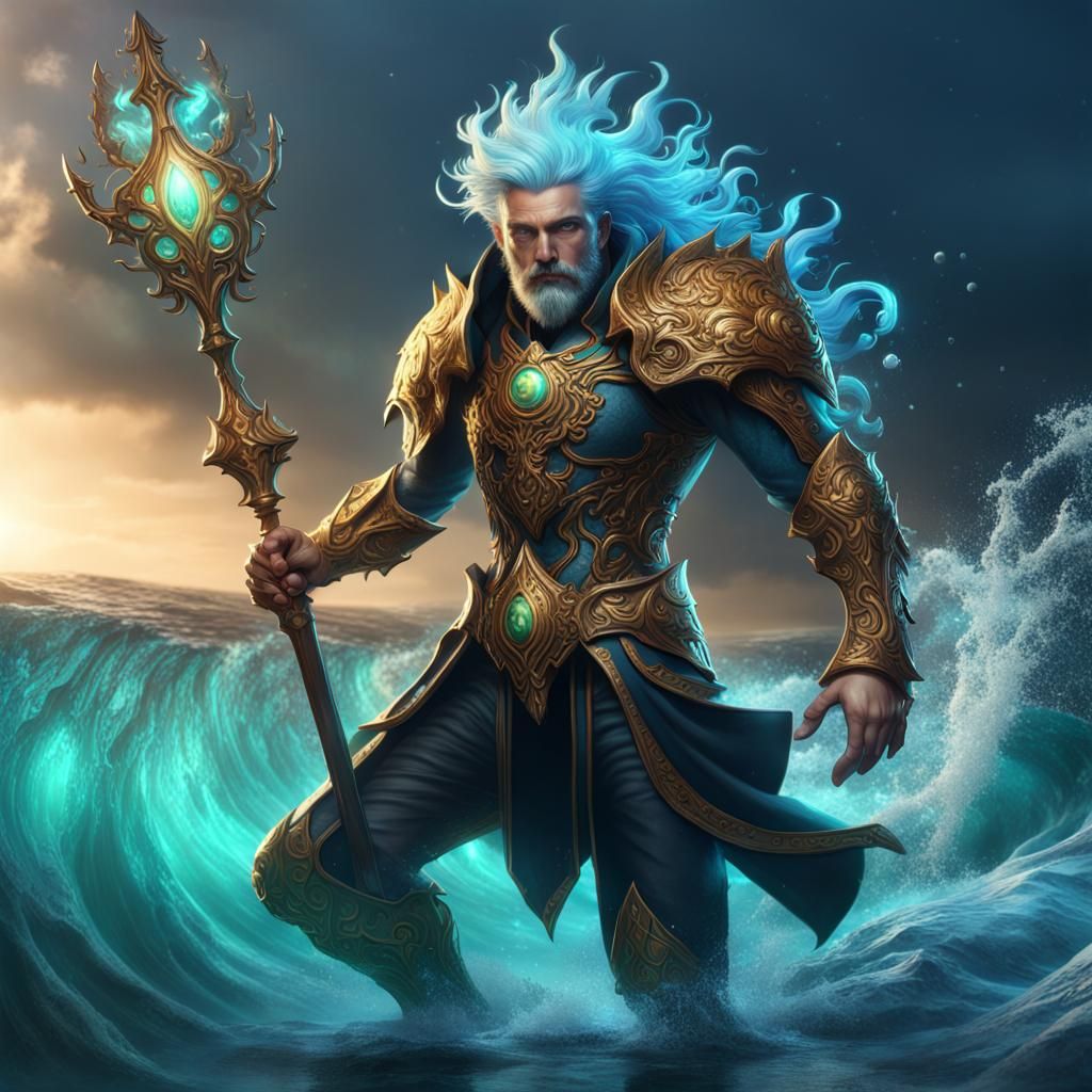 Ocean Master - AI Generated Artwork - NightCafe Creator