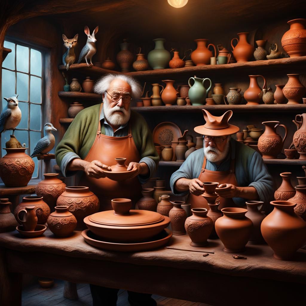 It takes an eccentric Potter to make eccentric pottery, including that ...