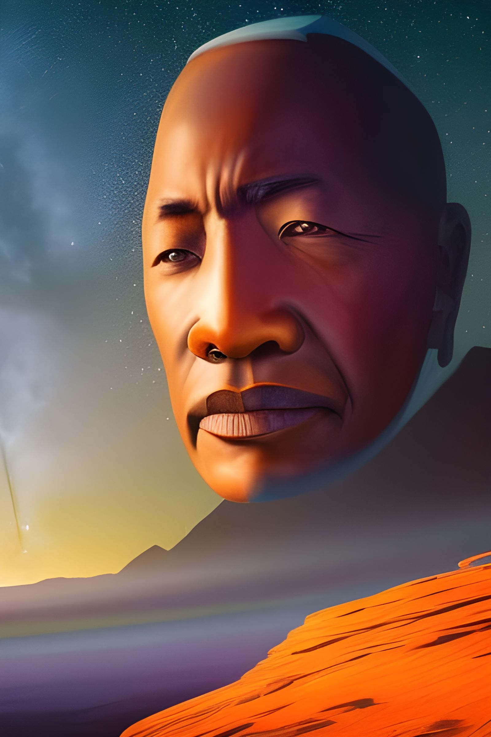 The Watcher - Spirit of the Southern Man - AI Generated Artwork ...