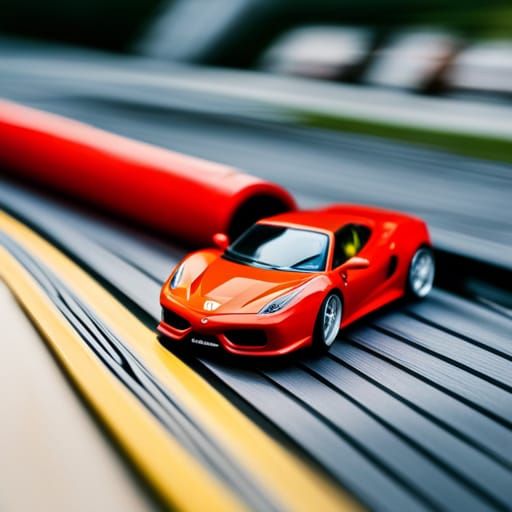 Matchbox Ferrari - AI Generated Artwork - NightCafe Creator