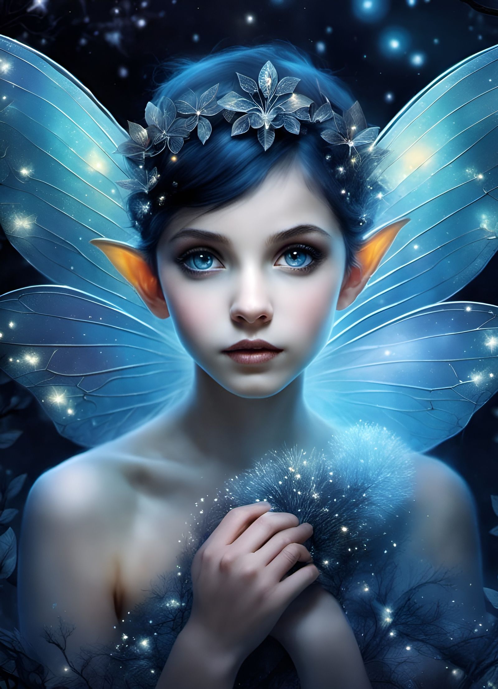 Sprite at Night - AI Generated Artwork - NightCafe Creator