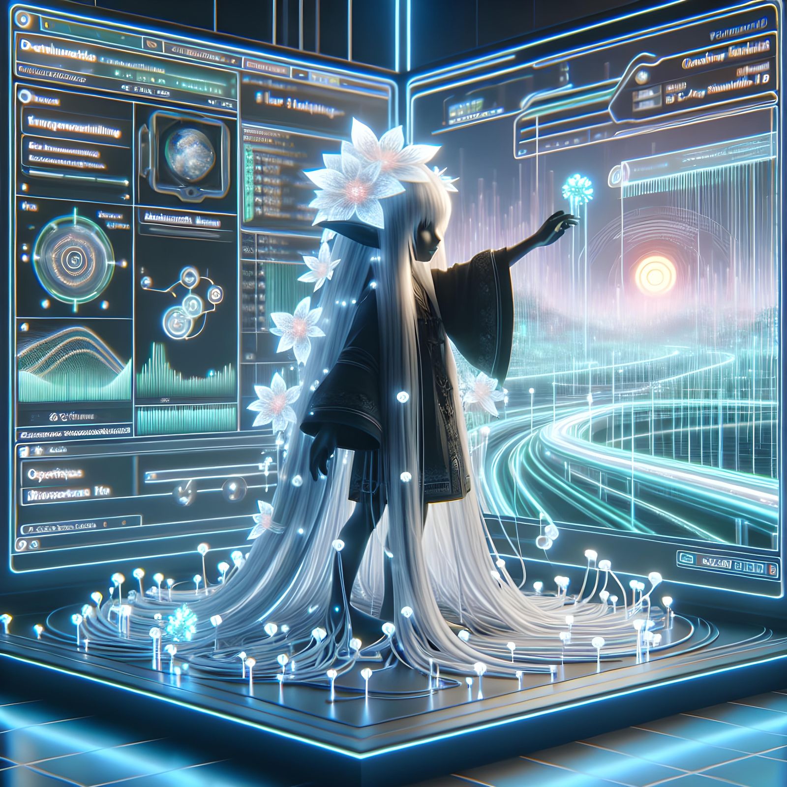 Tech elf - AI Generated Artwork - NightCafe Creator