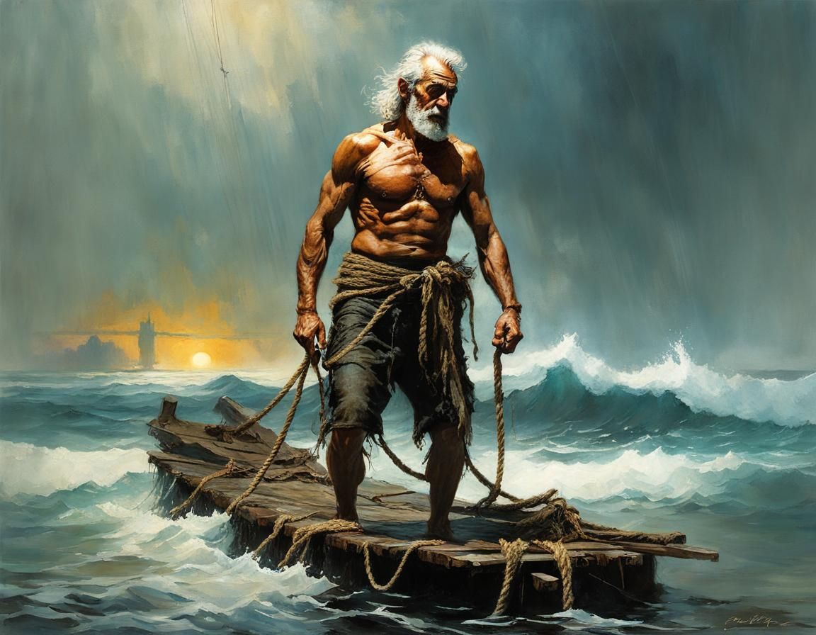 Shipwrecked … ⚓️🌊🪵 ………………………………………………….💫Homage to the amazing early ...