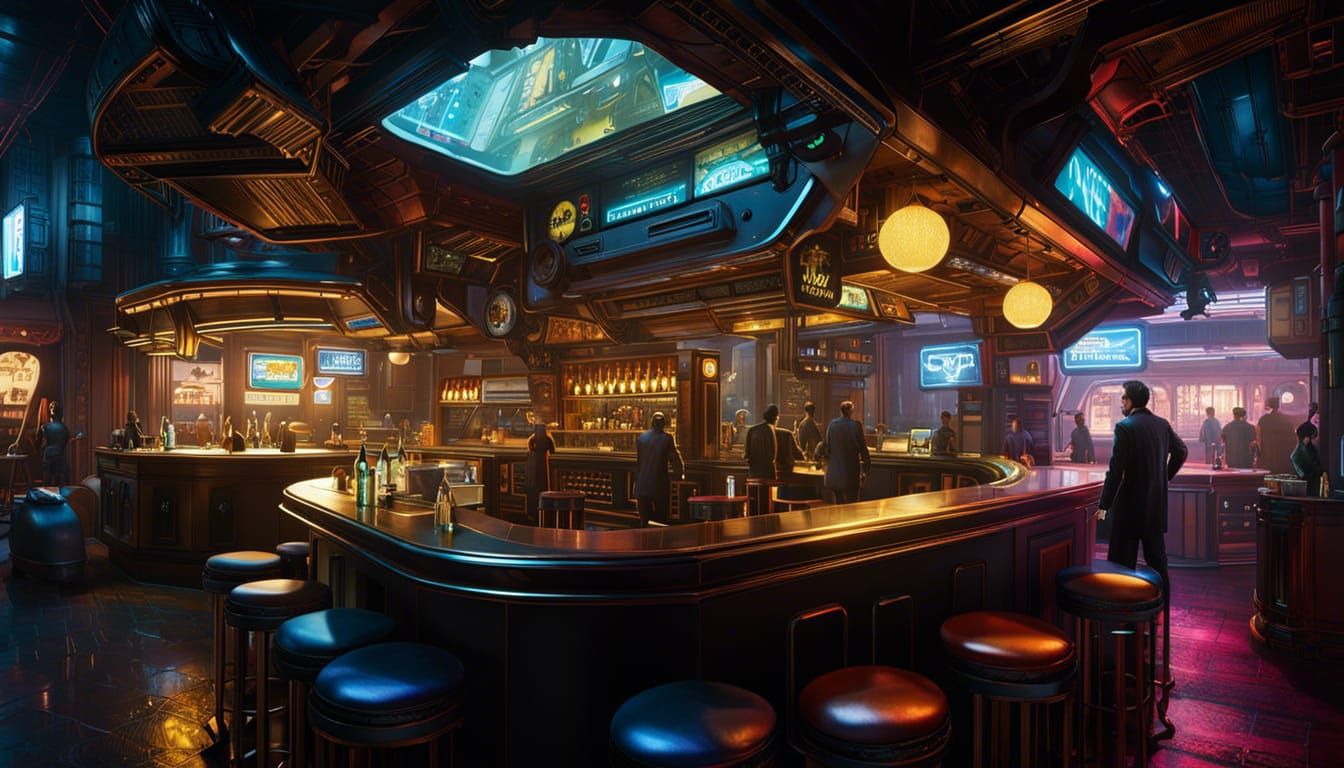 bar - AI Generated Artwork - NightCafe Creator