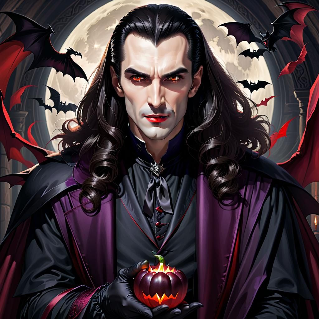 handsome man Dracula - AI Generated Artwork - NightCafe Creator