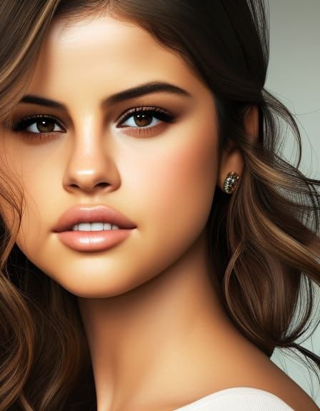 Selena Gomez - AI Generated Artwork - NightCafe Creator