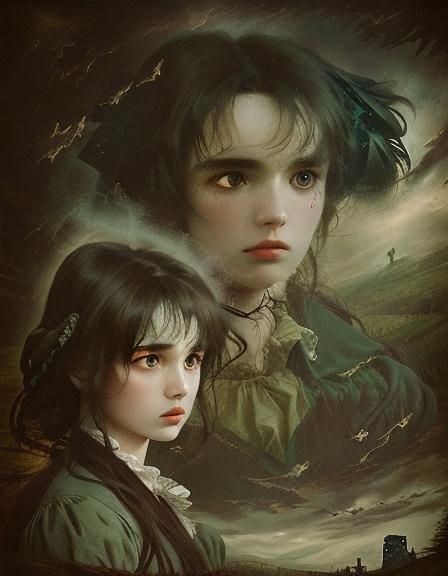 Overlapping ghost and Bronte (Wuthering Heights:1.5) :: double exposure ...