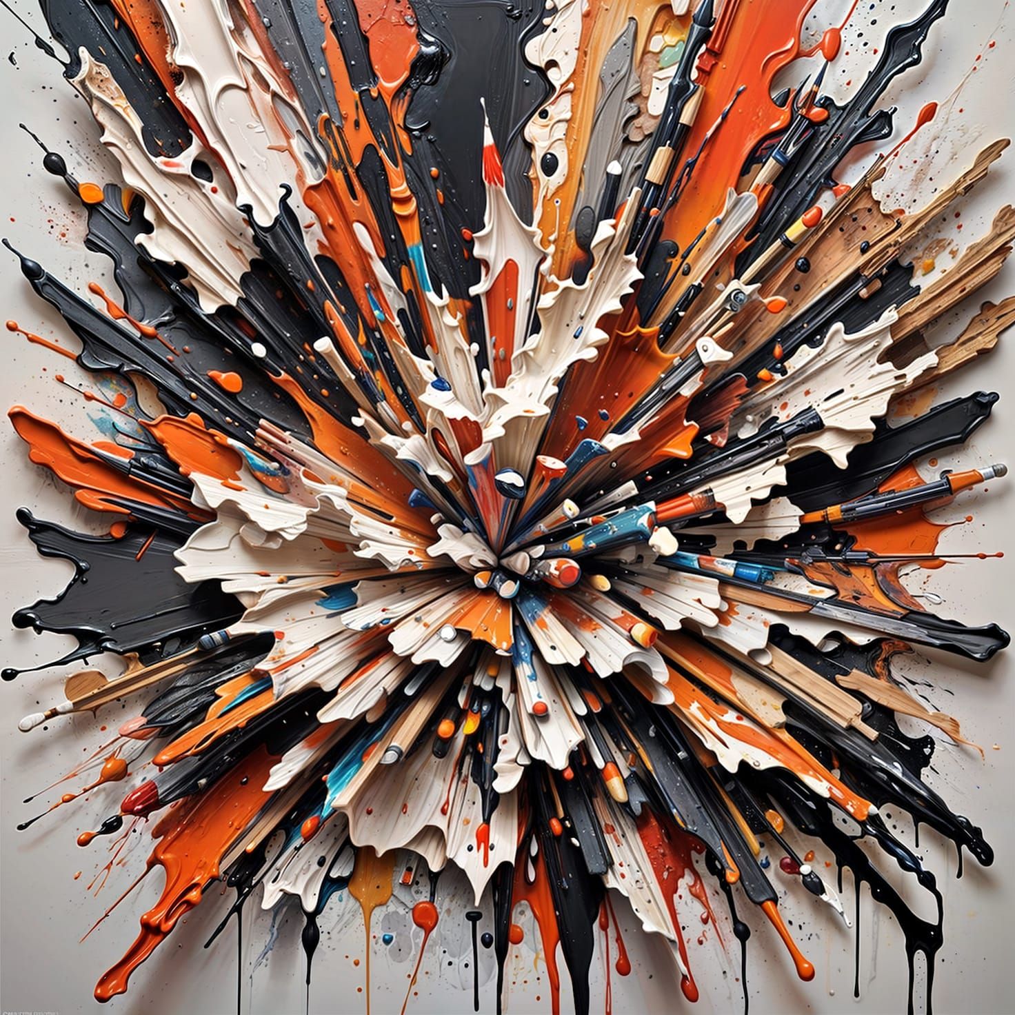 Making an Explosive Mess Out of Chromatic Art or Making Explosive Art ...