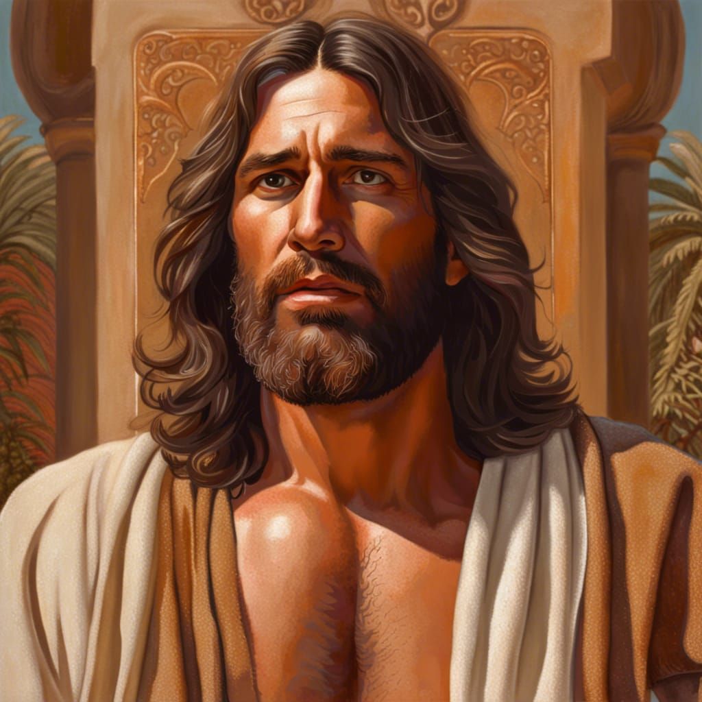 Jesus Christ - AI Generated Artwork - NightCafe Creator