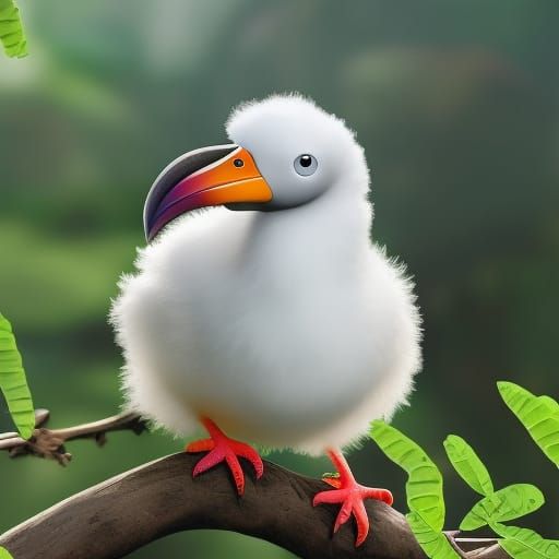 White Dodo - AI Generated Artwork - NightCafe Creator