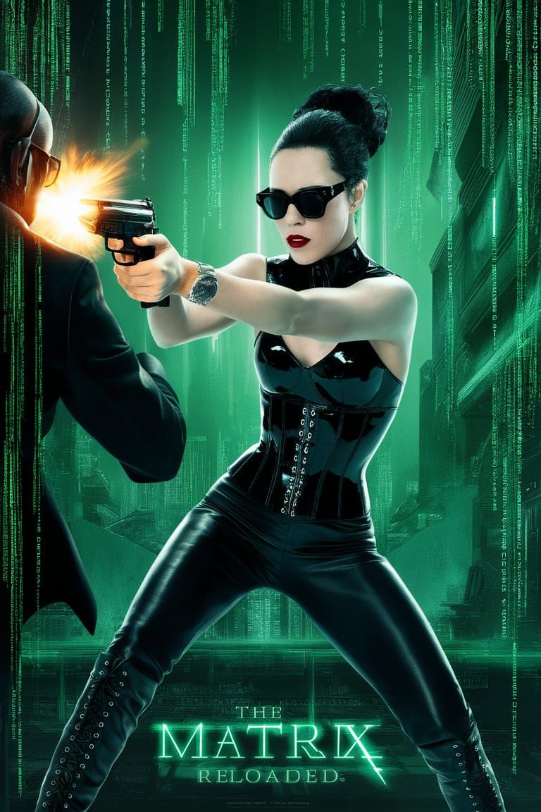 Movie Poster – Ideogram Release Challenge – Matrix 01 - AI Generated Artwork - NightCafe Creator