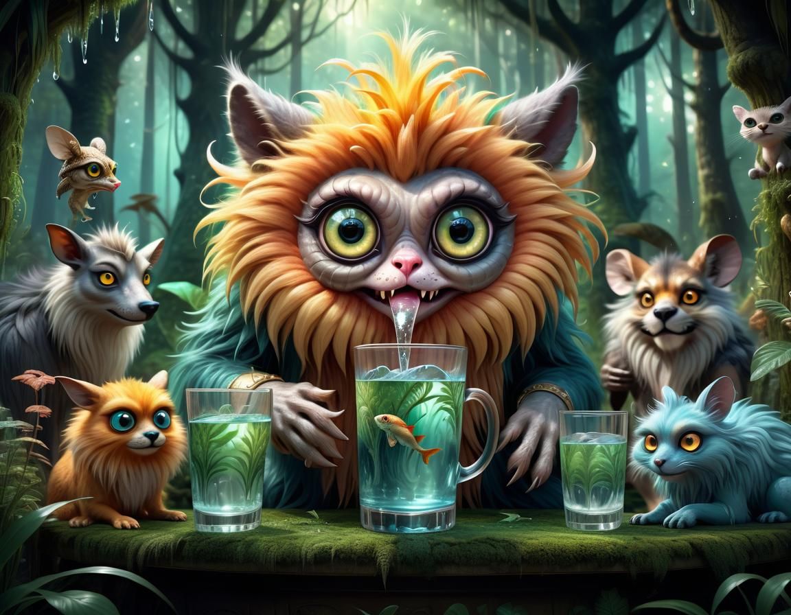 Jungle Creatures - AI Generated Artwork - NightCafe Creator