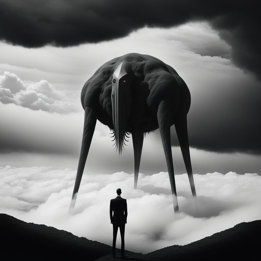 Cloud Creature - AI Generated Artwork - NightCafe Creator