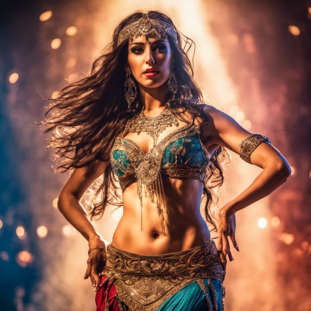 Dynamite Belly Dancer - AI Generated Artwork - NightCafe Creator