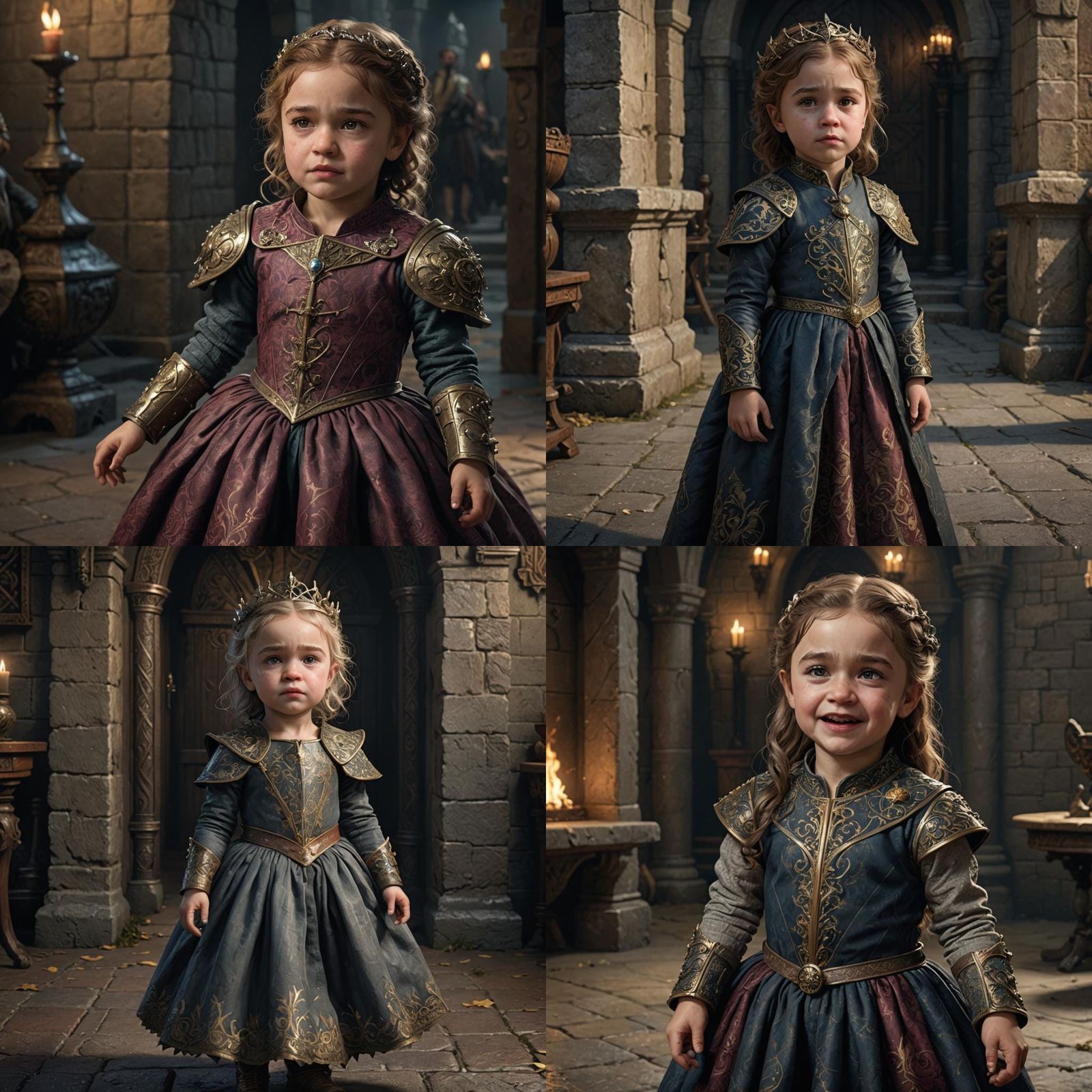 Pretty Pia. Three years old. - AI Generated Artwork - NightCafe Creator