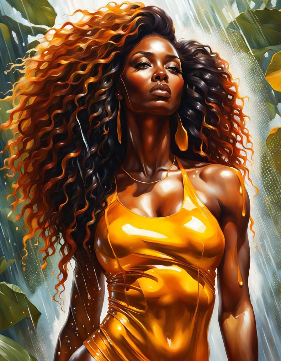 Honey Drip - AI Generated Artwork - NightCafe Creator