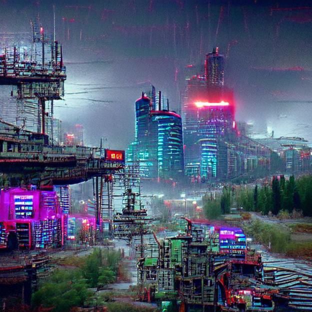 Soviet Cyberpunk city 8k resolution ultrarealist - AI Generated Artwork ...