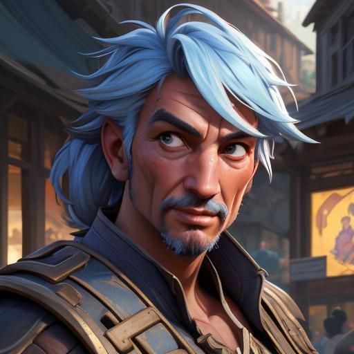 Shady merchant - AI Generated Artwork - NightCafe Creator