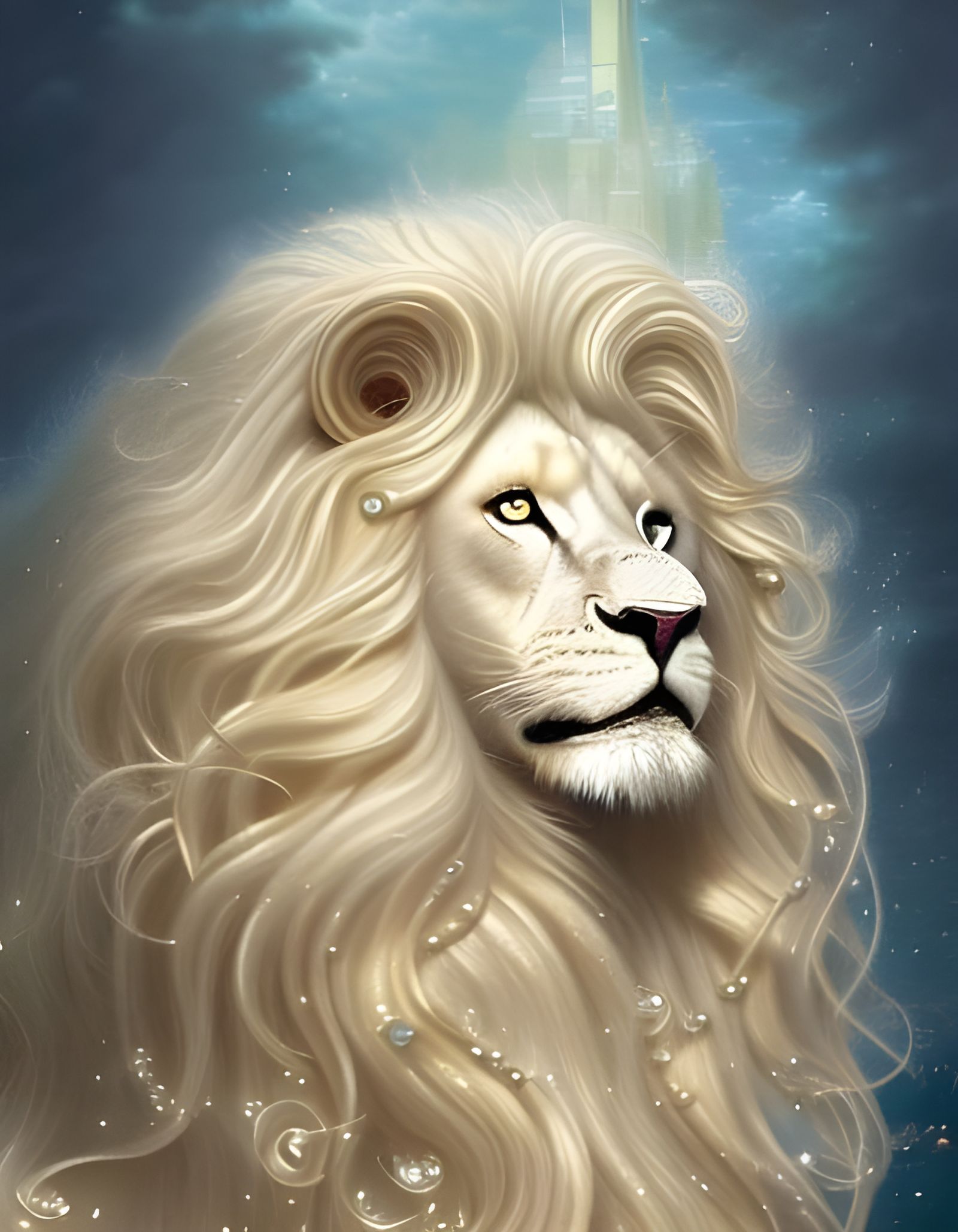 🐾Magical Lion - AI Generated Artwork - NightCafe Creator