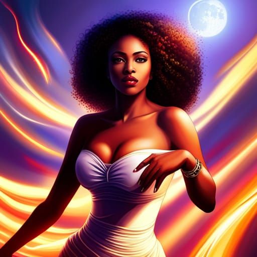 Moonfire - AI Generated Artwork - NightCafe Creator