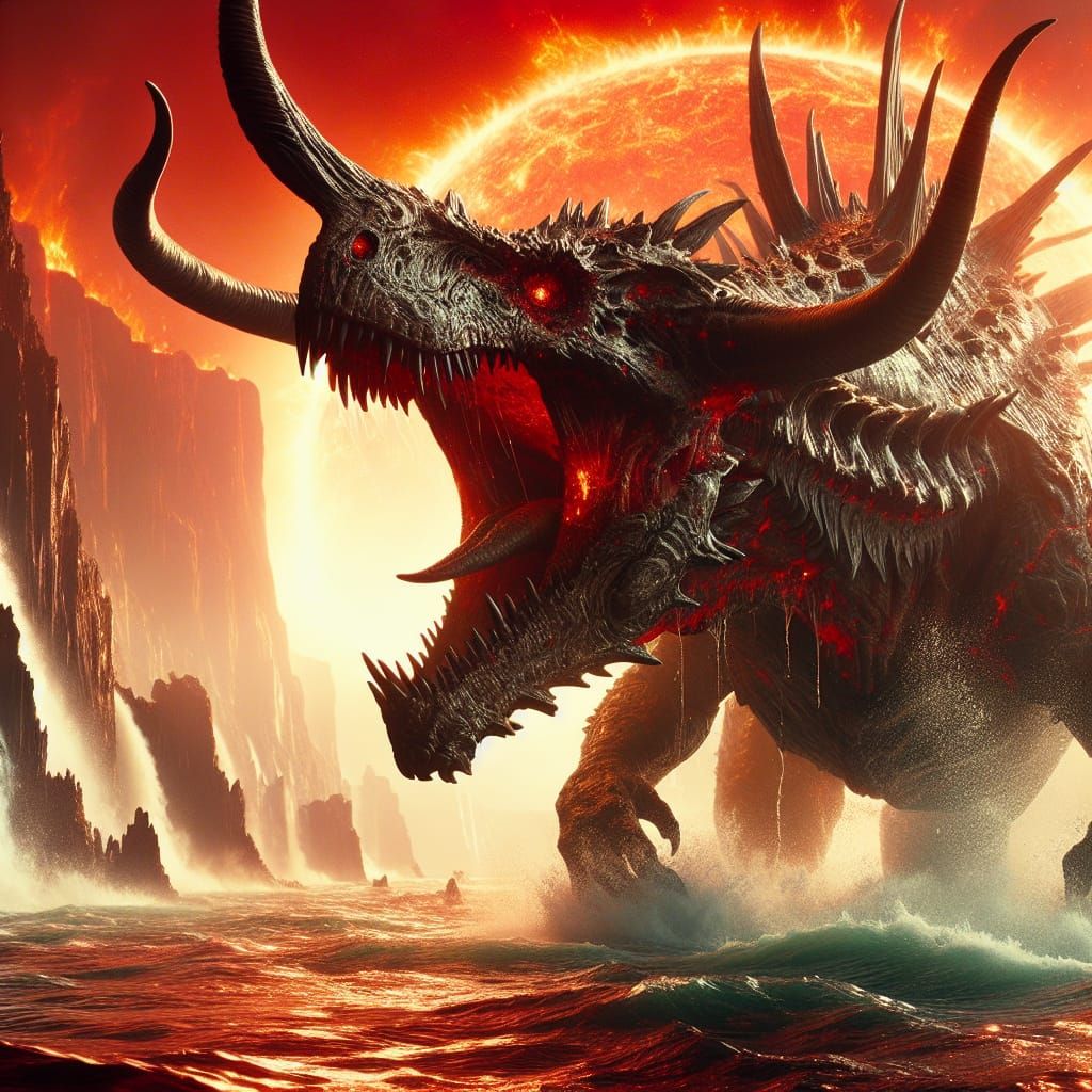 Xeno Titan - Gigantic, Mutated Plesiosaurus Unleashes Horrif...