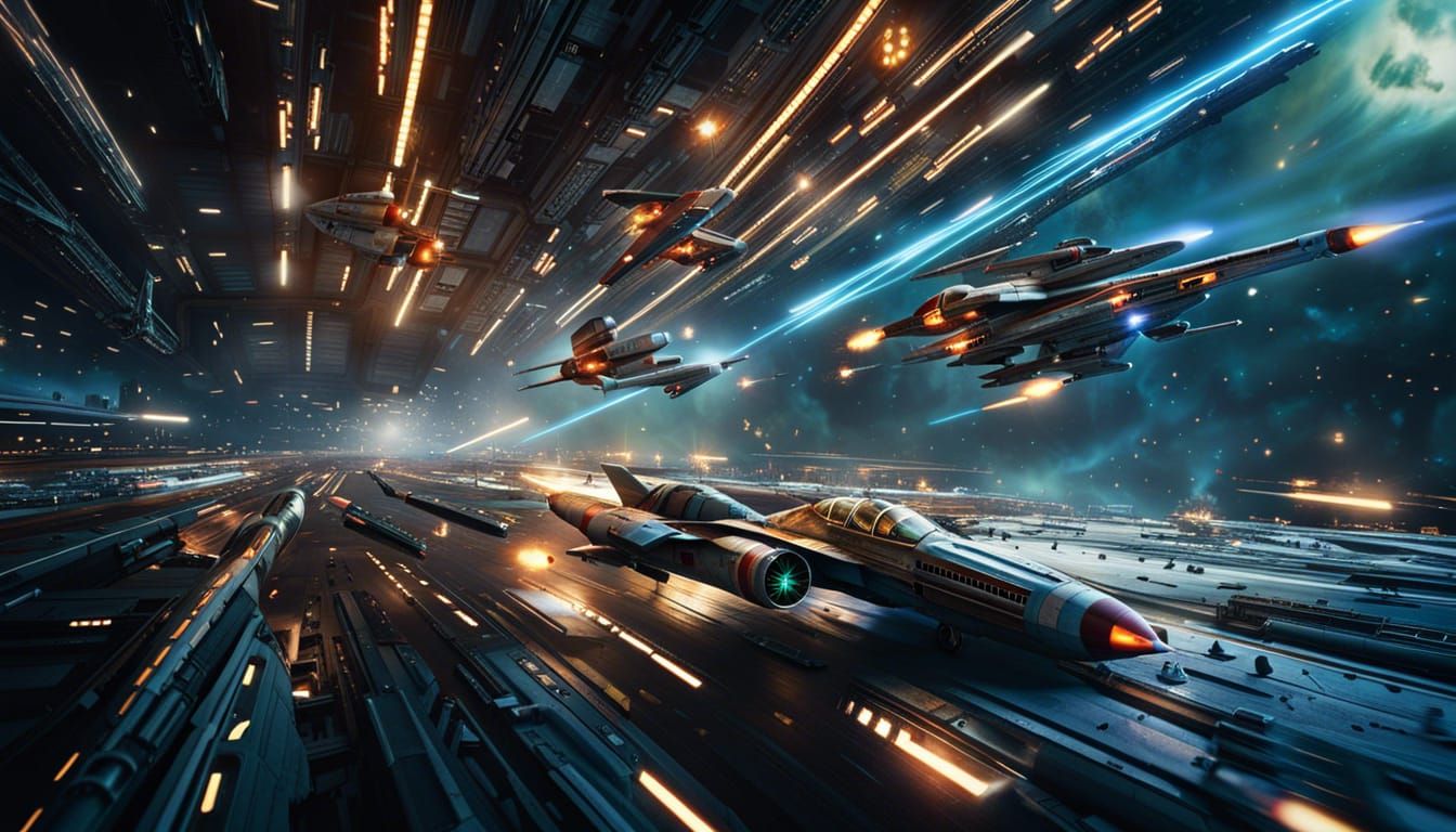 Launch 1 - AI Generated Artwork - NightCafe Creator