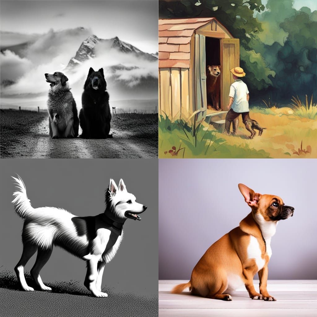 Dog - AI Generated Artwork - NightCafe Creator