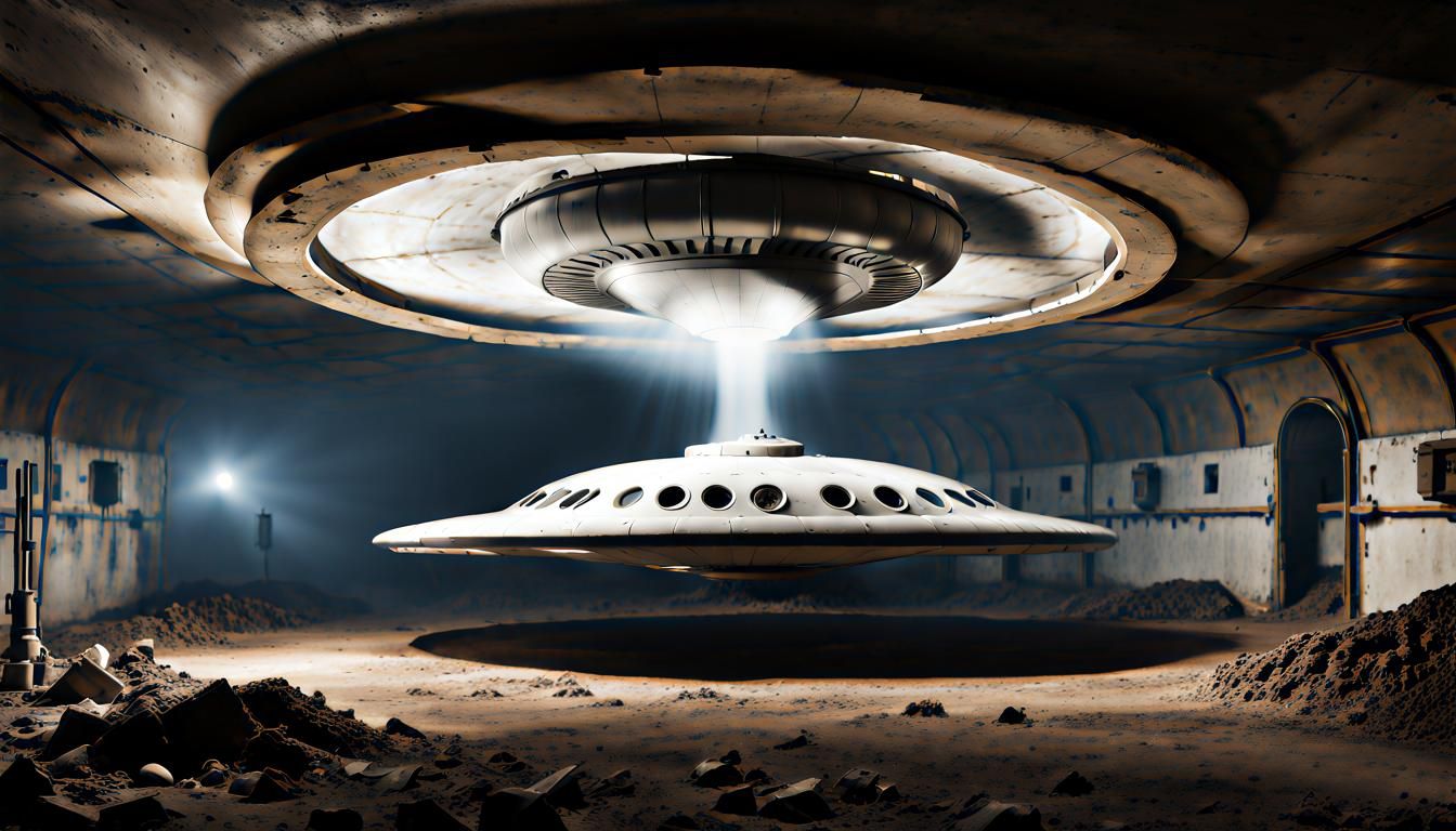 WW2 underground bunker - AI Generated Artwork - NightCafe Creator