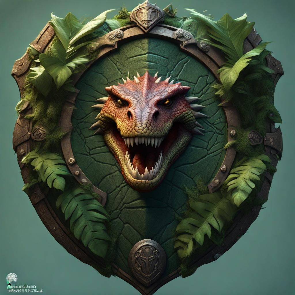 Symbol of the Lizard God - AI Generated Artwork - NightCafe Creator