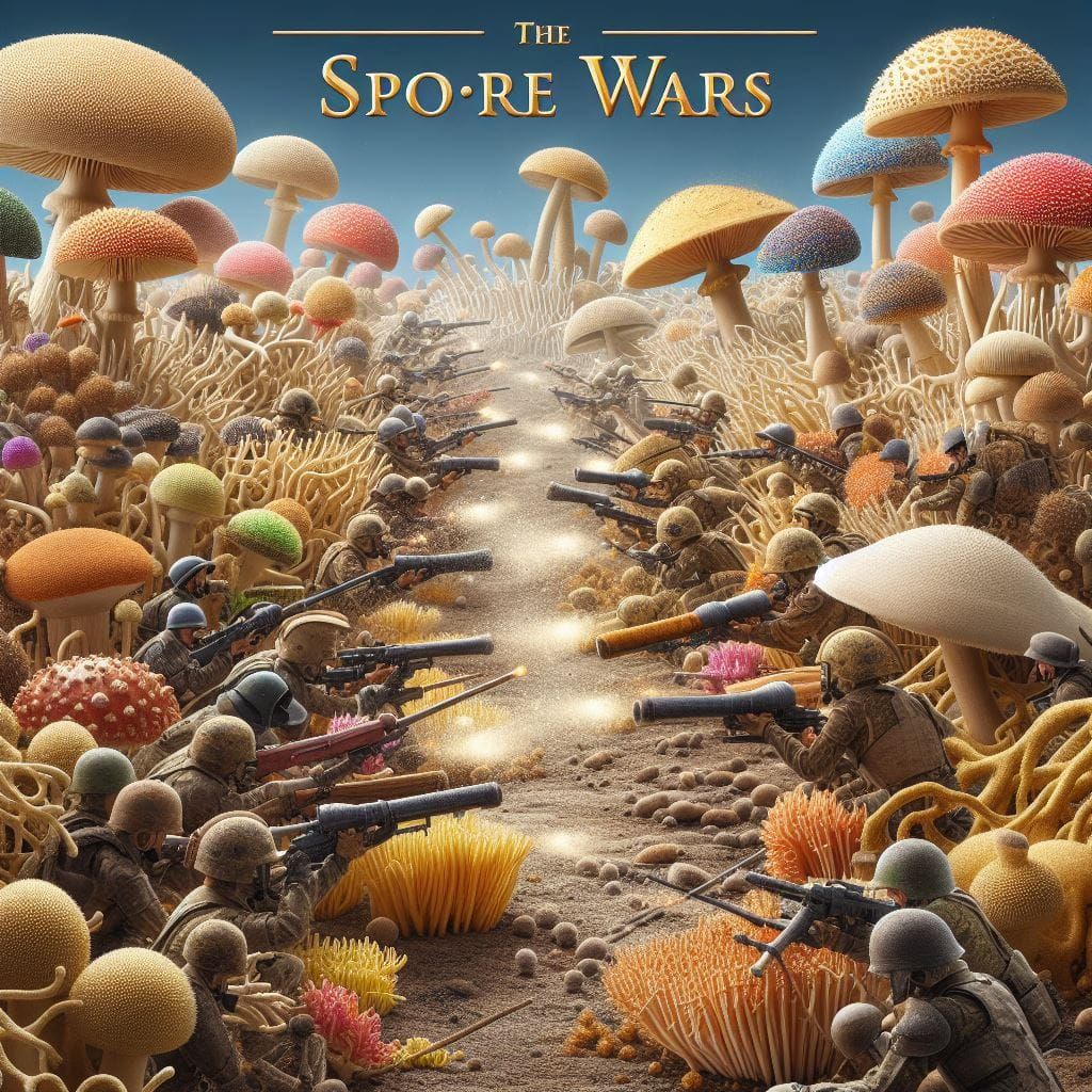 The Spore Wars - AI Generated Artwork - NightCafe Creator