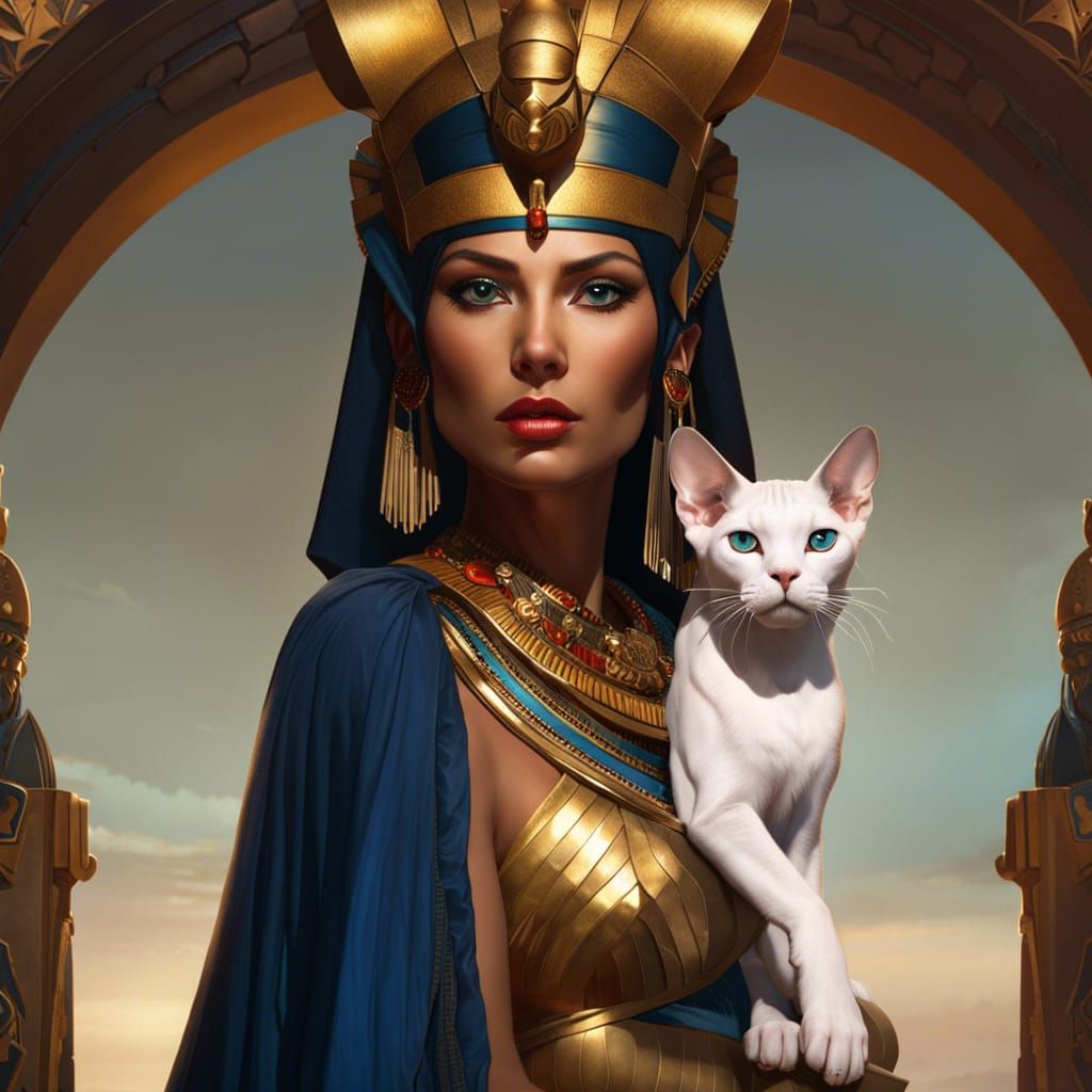 Portrait of Cleopatra - AI Generated Artwork - NightCafe Creator