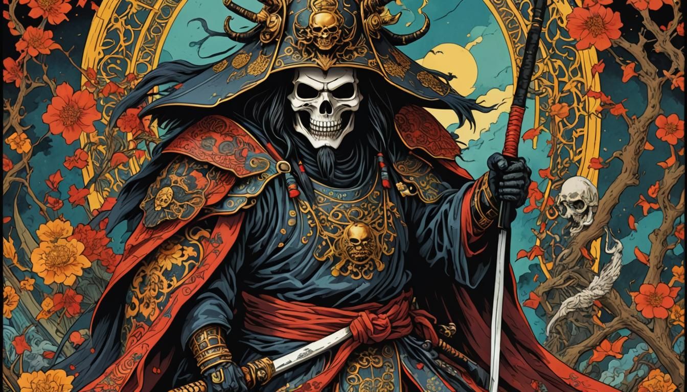 SAMURAI REAPER - AI Generated Artwork - NightCafe Creator