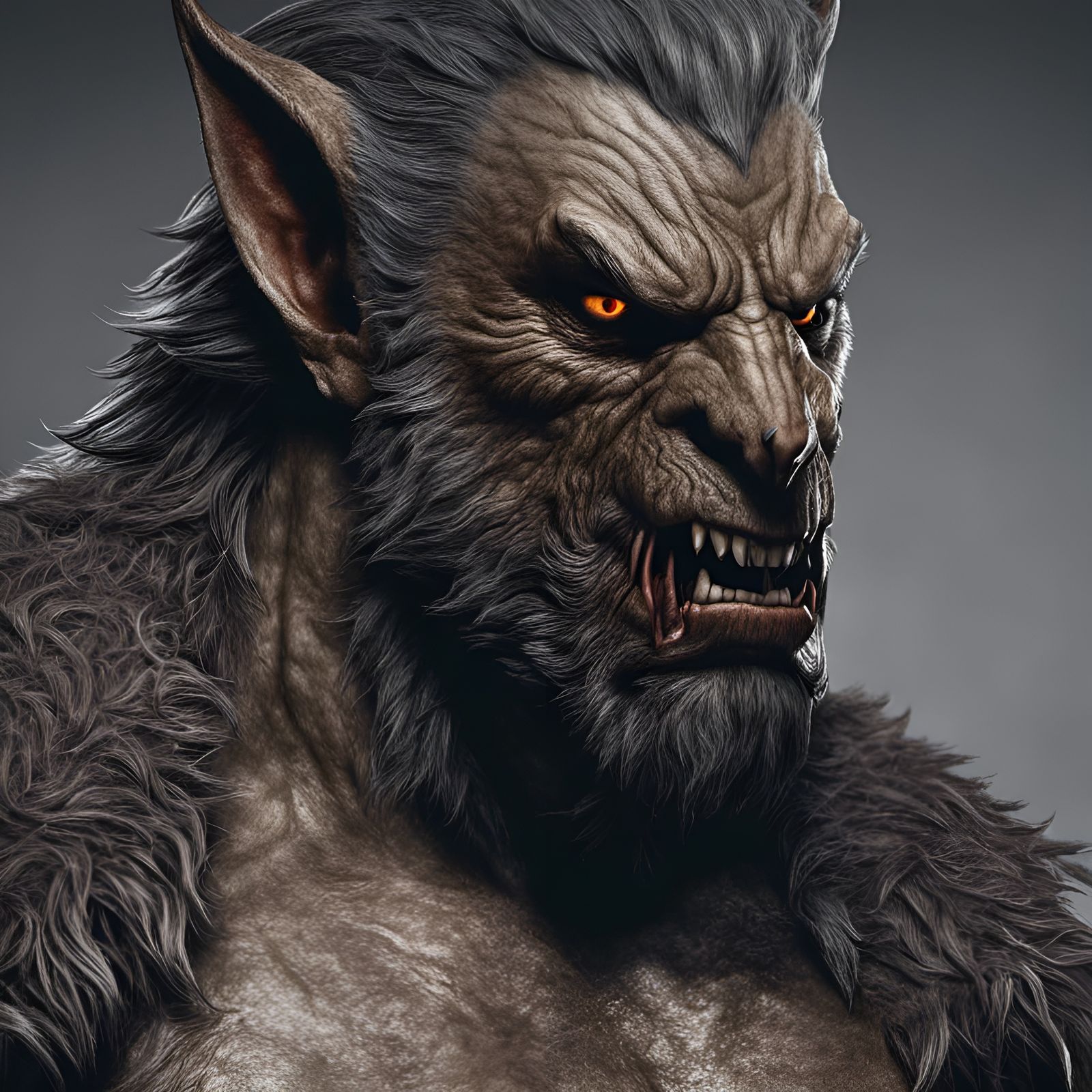 Werewolf - AI Generated Artwork - NightCafe Creator