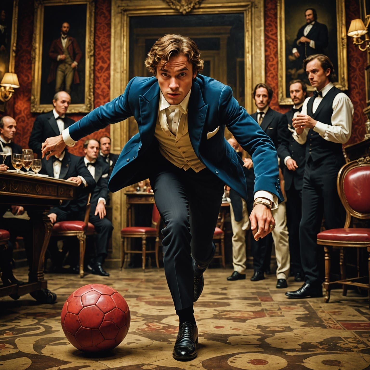 Romeo sneaks in and ruins a private ball