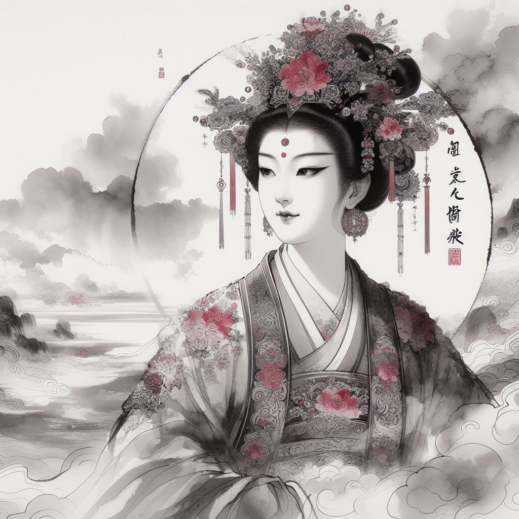 Wu Zetian - Chinese Female Emperor - AI Generated Artwork - NightCafe ...