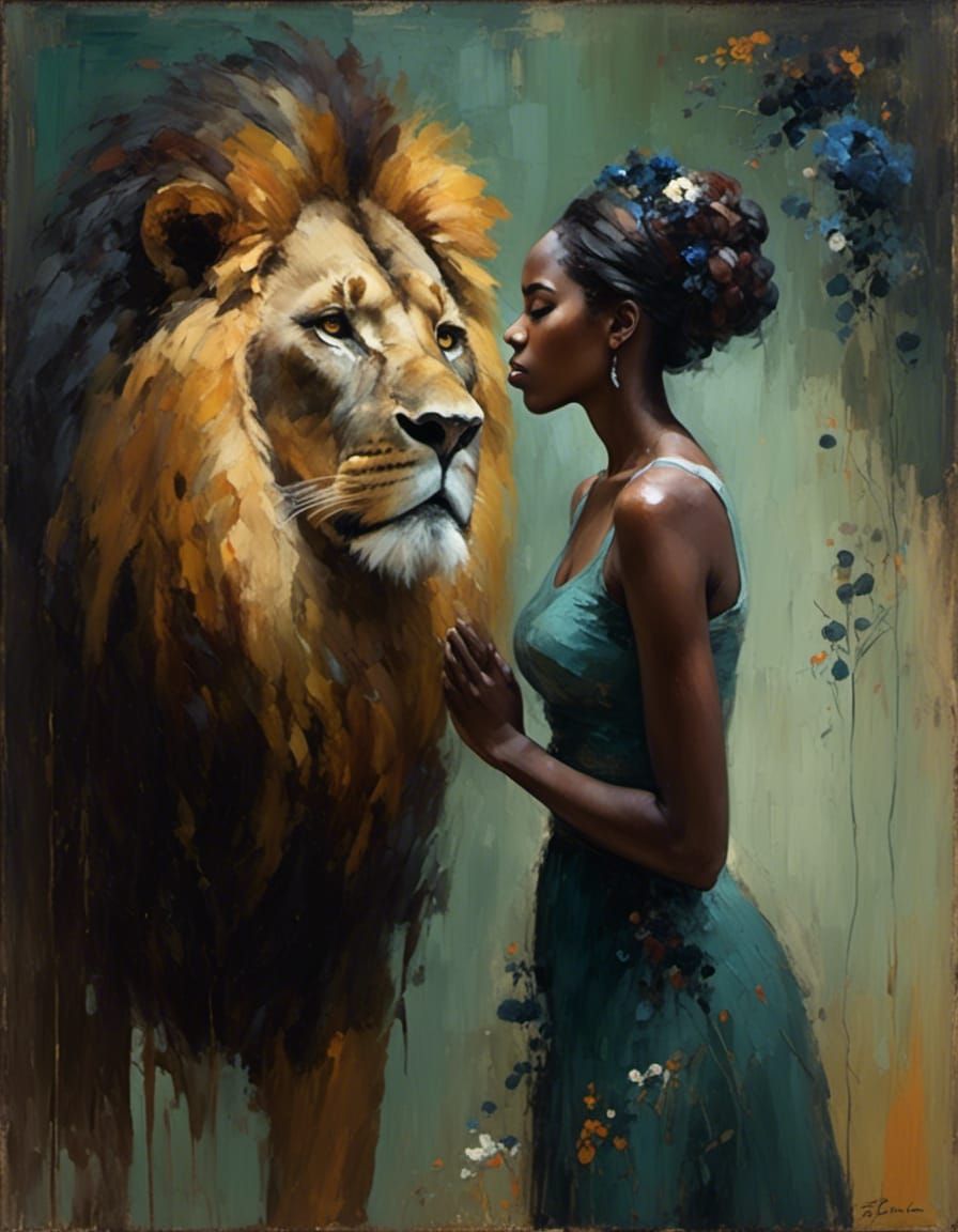 Lion King - AI Generated Artwork - NightCafe Creator