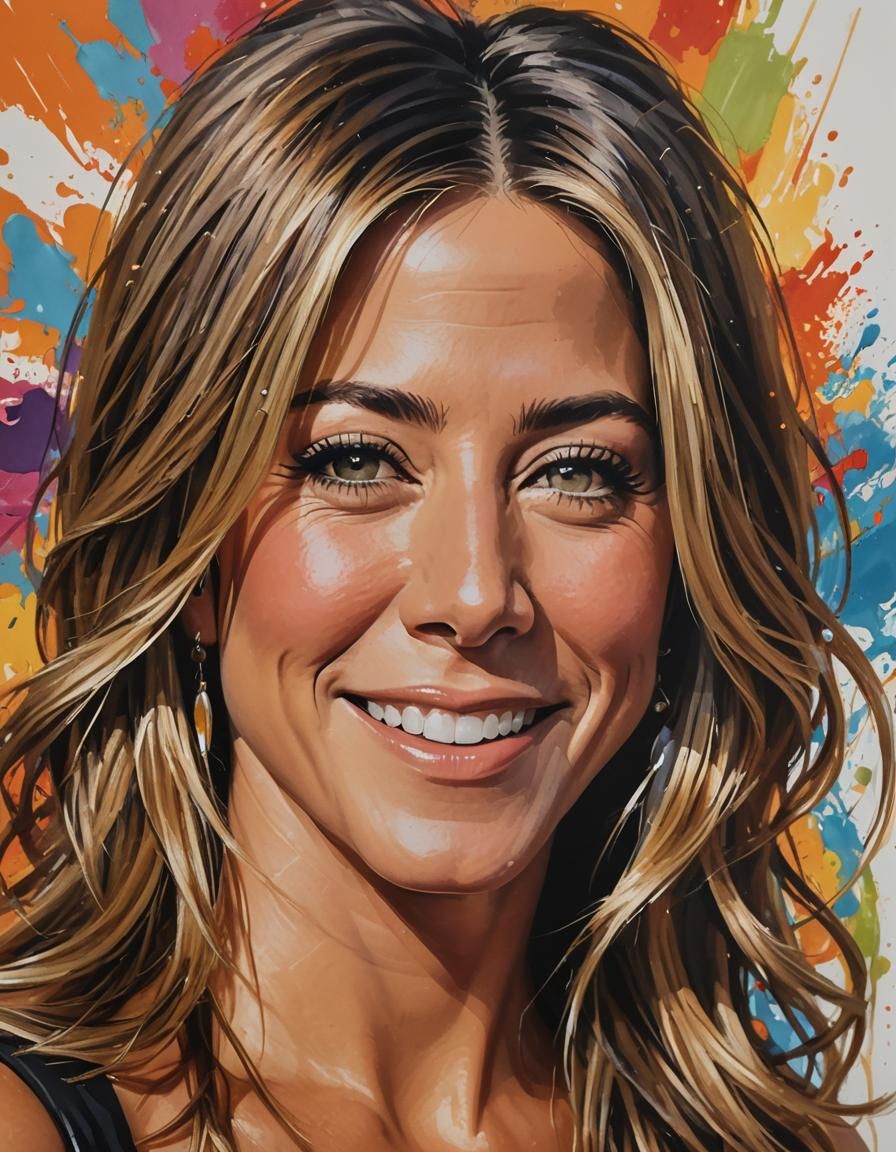 Jennifer Aniston - AI Generated Artwork - NightCafe Creator