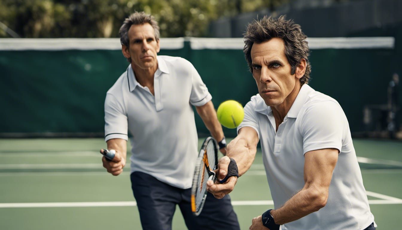 Ben Stiller vs Ben Stiller - AI Generated Artwork - NightCafe Creator