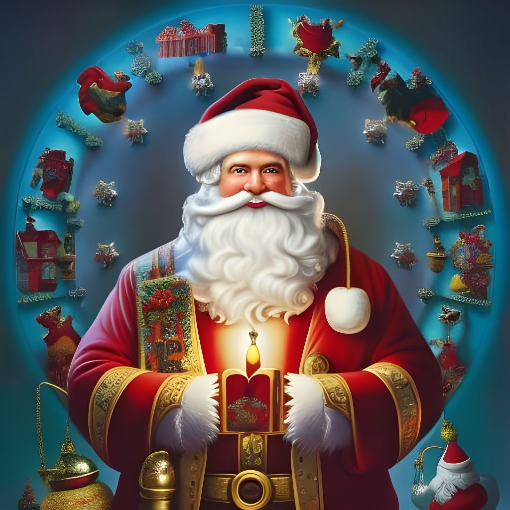 Santa Presents - AI Generated Artwork - NightCafe Creator