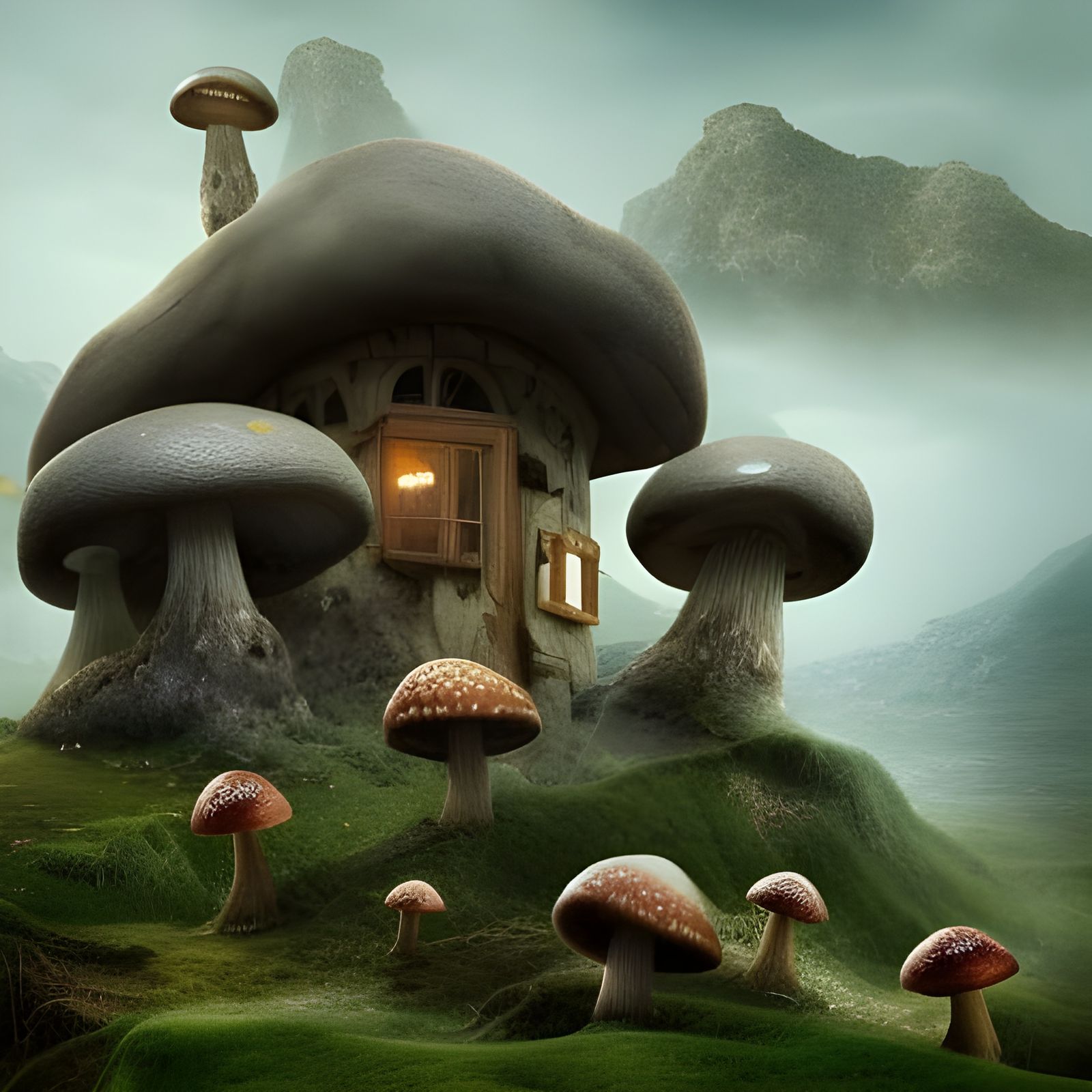 Fantasy world - AI Generated Artwork - NightCafe Creator