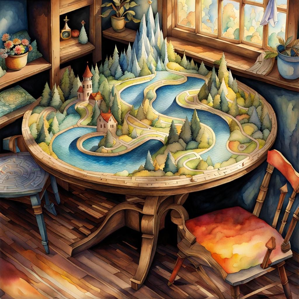 an old tattered papyrus map in a glass museum display case; map ...