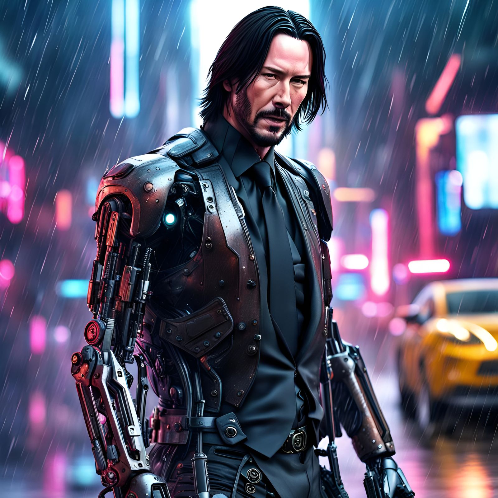 John Wick 2077 - AI Generated Artwork - NightCafe Creator